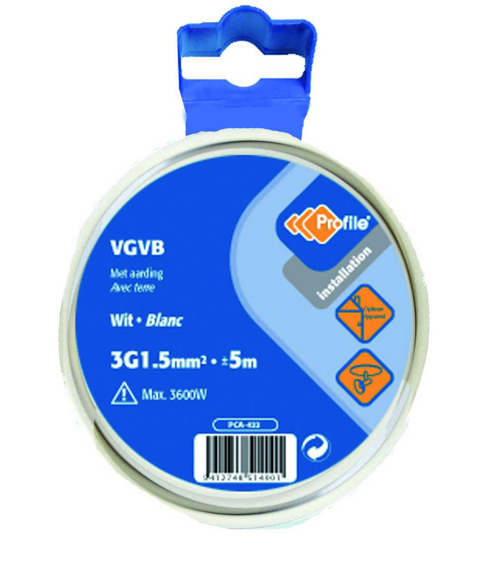 Vgvb 3g1.5 5m Blister | De Marie NV - Webshop