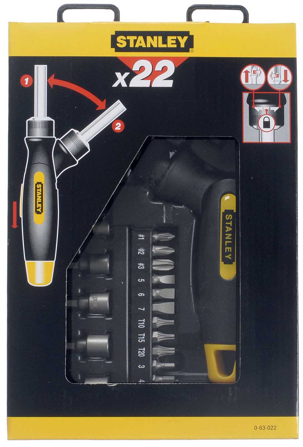 25 Delige Pistoolgreep Ratel-Bit-Set | De Marie NV - Webshop