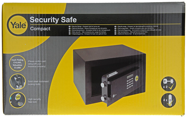 COMPACT SAFE "BASIC" YSB/200/EB1 200X350X200MM | De Marie NV - Webshop