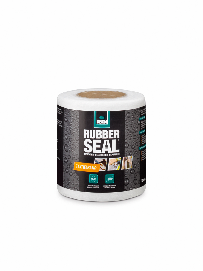 Bison Rubber Seal Textielband/bande textile 10cm * 10m rol/r | De Marie ...